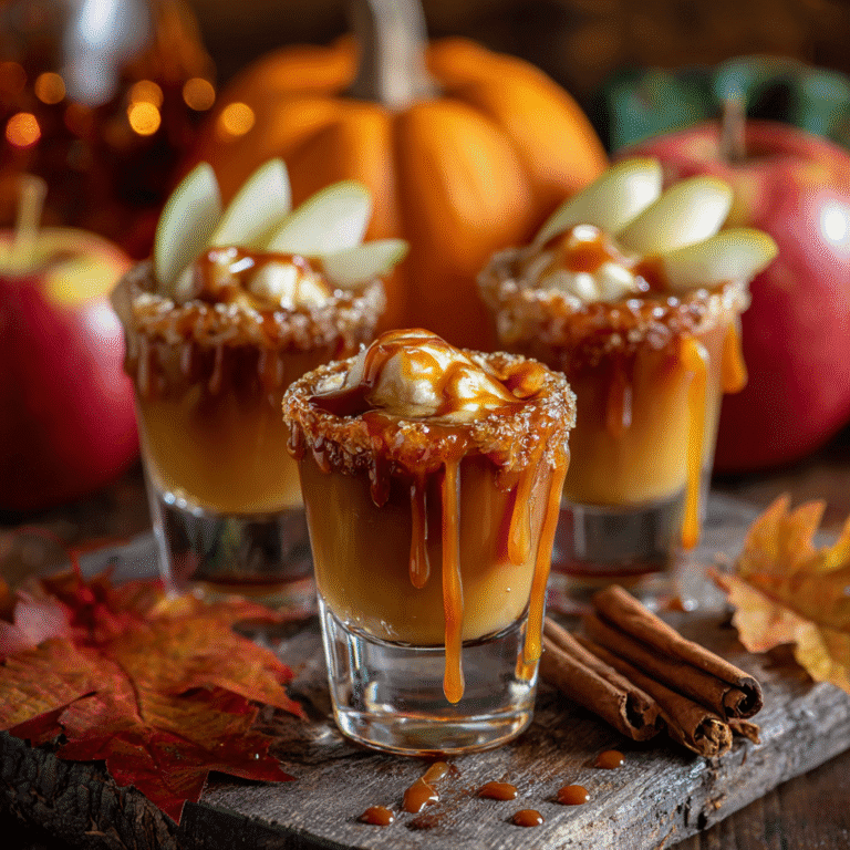 Caramel Apple Fireball Shots Recipe – Sweet & Spicy
