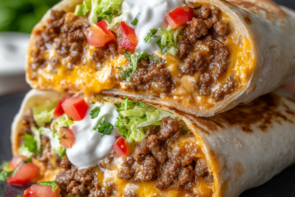 5-Step Ultimate Nacho Cheese Beef Wrap – Absolutely Delicious!
